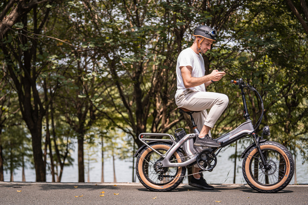 Luckeep X1 Pro Foldable 20" Fat Tire Electric Bike For Sale