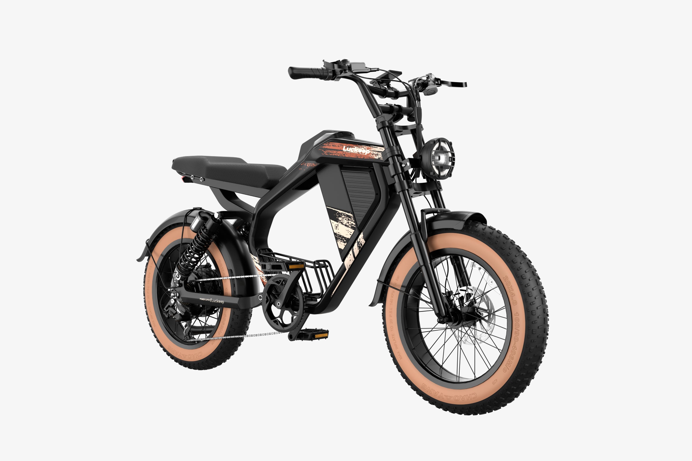 Moped-Style Electric Bike | Luckeep M5 Electric Motorbike | Off Road