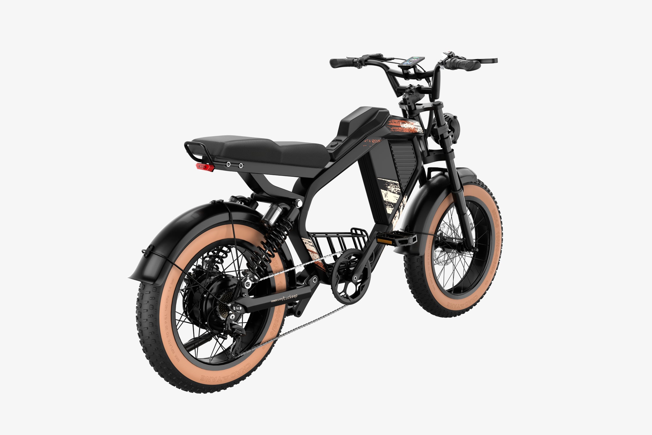 Moped-Style Electric Bike | Luckeep M5 Electric Motorbike | Off Road