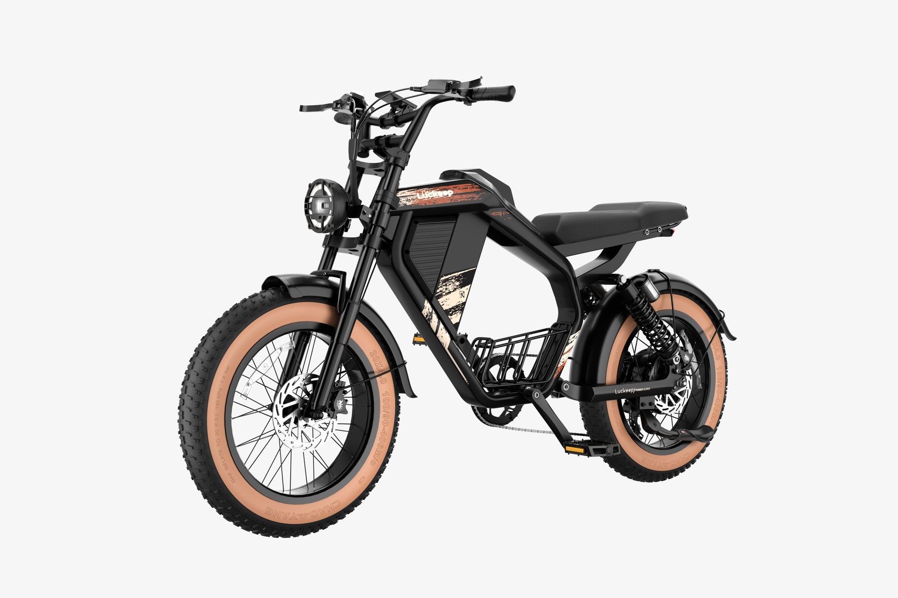 Moped-Style Electric Bike | Luckeep M5 Electric Motorbike | Off Road