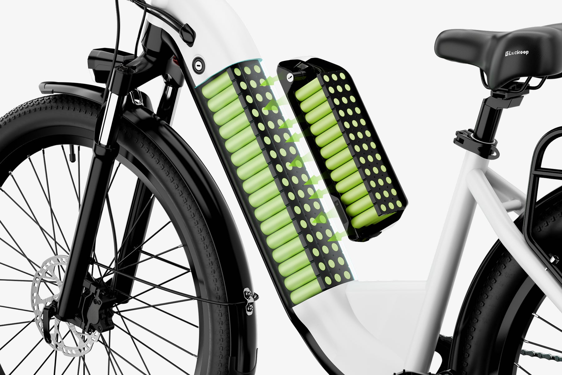 X2 Step Through Commuter Electric Bike | Luckeep Ebikes