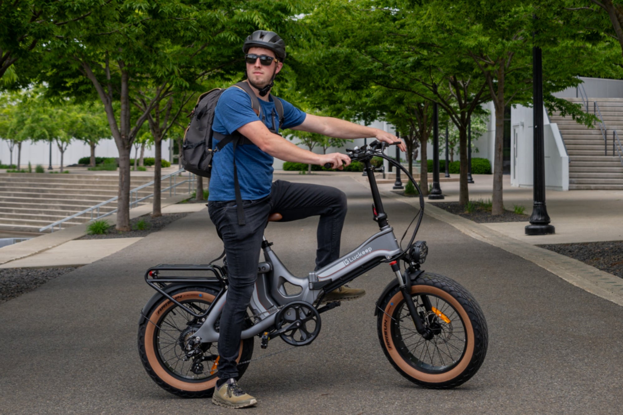 Luckeep X1 Pro Foldable 20" Fat Tire Electric Bike For Sale