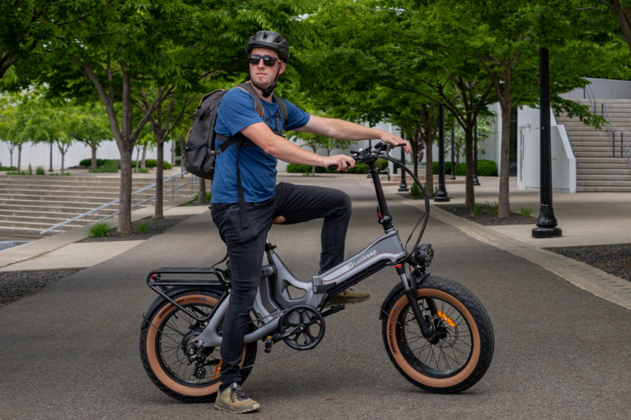 Luckeep X1 Pro Foldable 20" Fat Tire Electric Bike For Sale