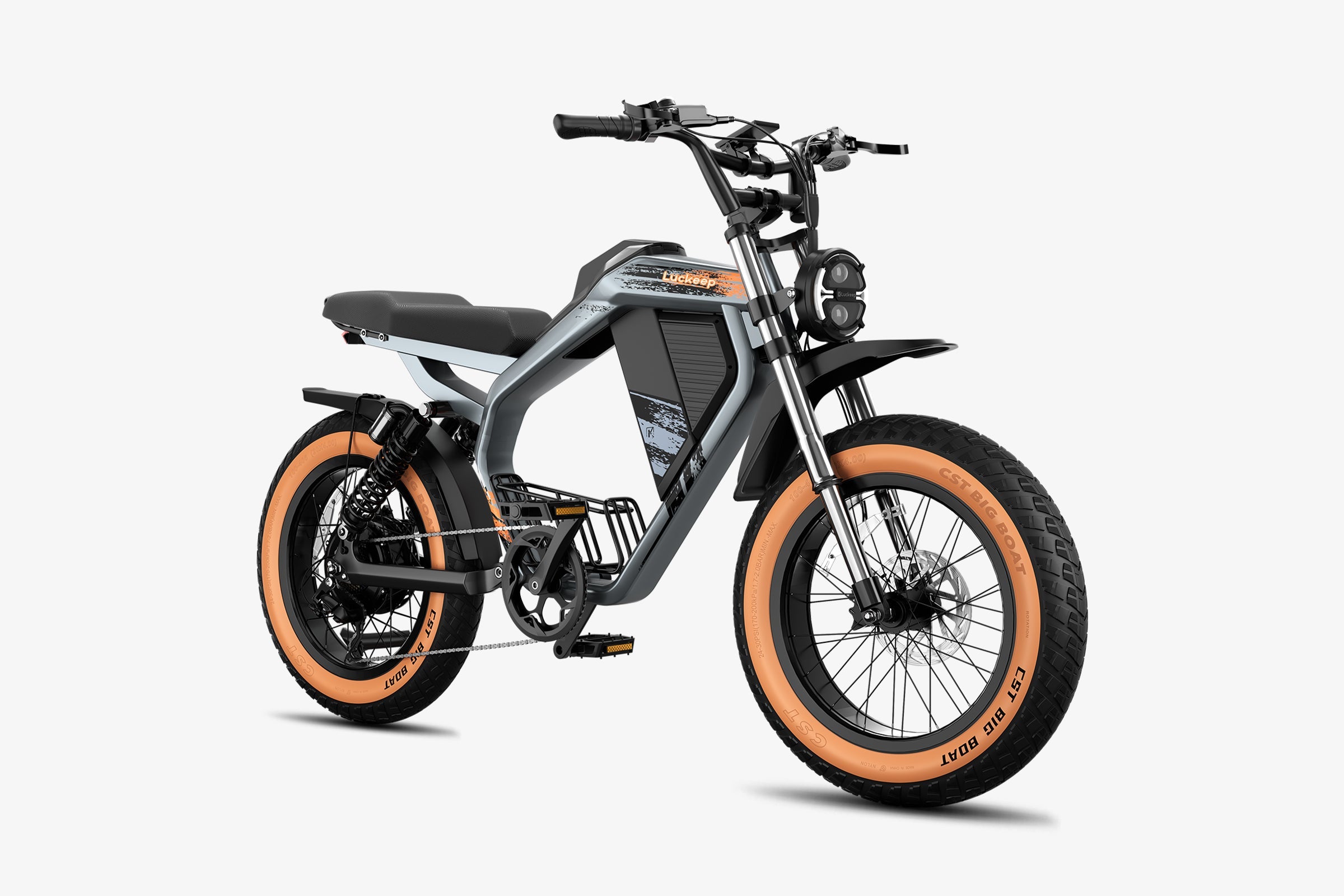 Luckeep M5 max Moped Electric Bike 2000W Peak Motor 37.5MPH