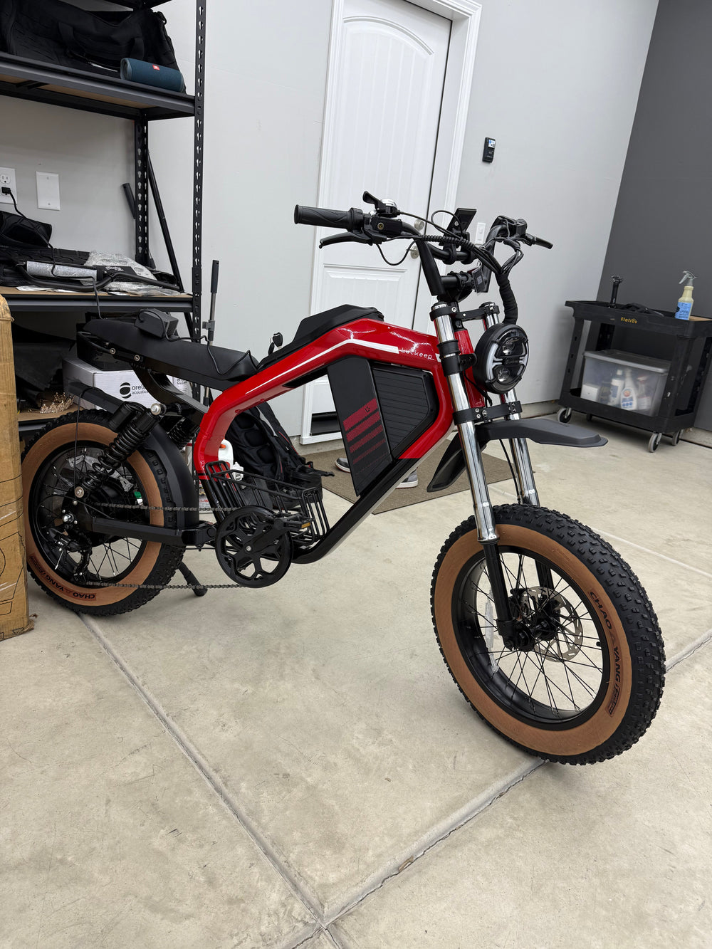 Luckeep M5 max Electric Bike – 2000W Peak Power, 52V 37.5MPH