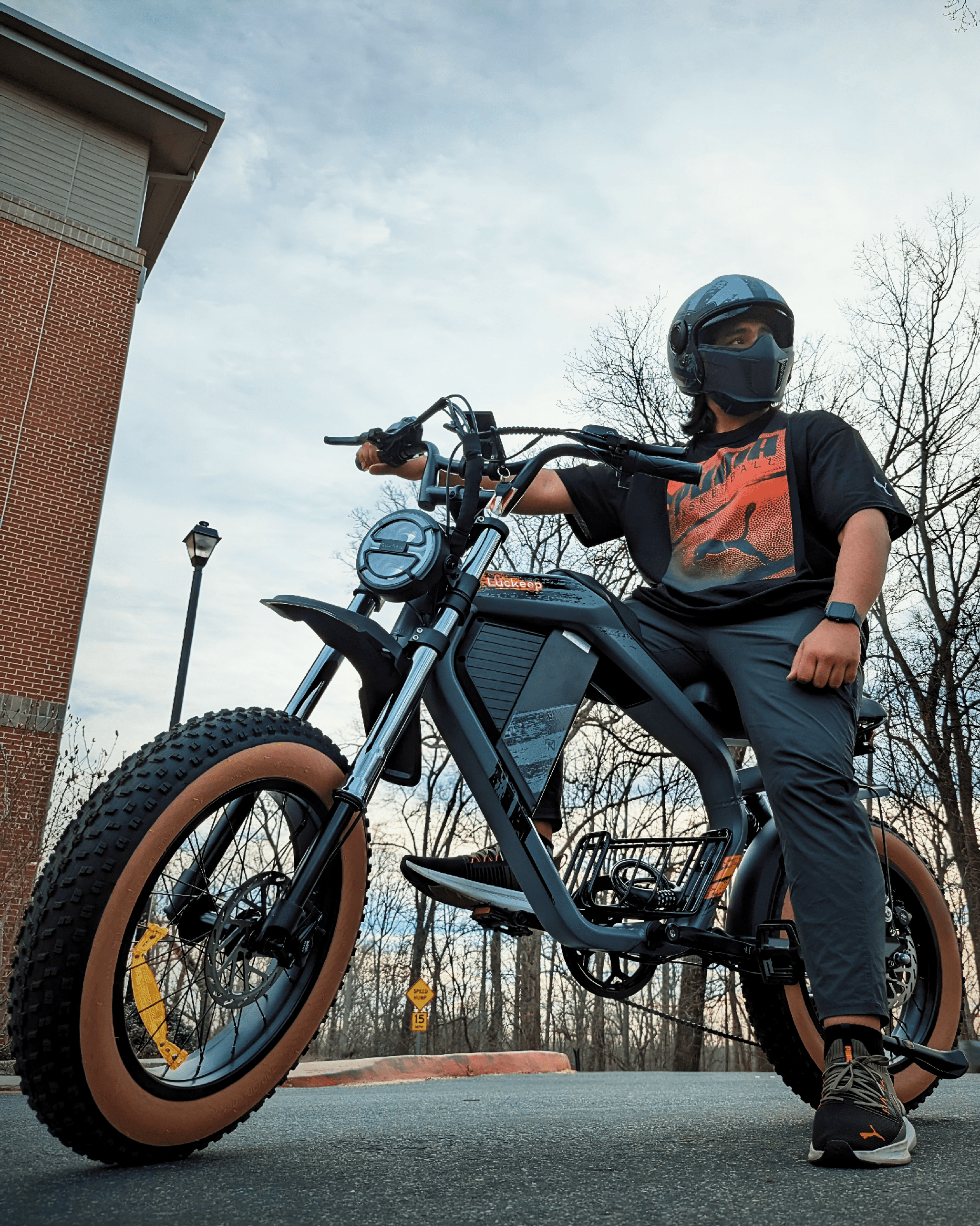 Luckeep M5 max Electric Bike – 2000W Peak Power, 52V 37.5MPH