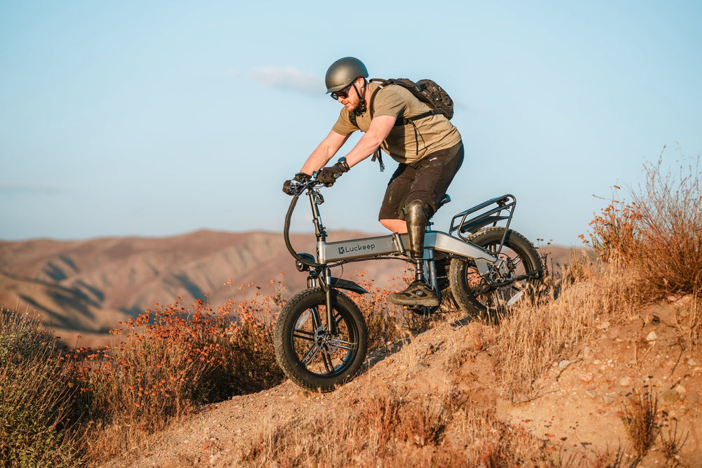 Luckeep X1 Foldable Ebike - 1500W Peak Motor, 28MPH
