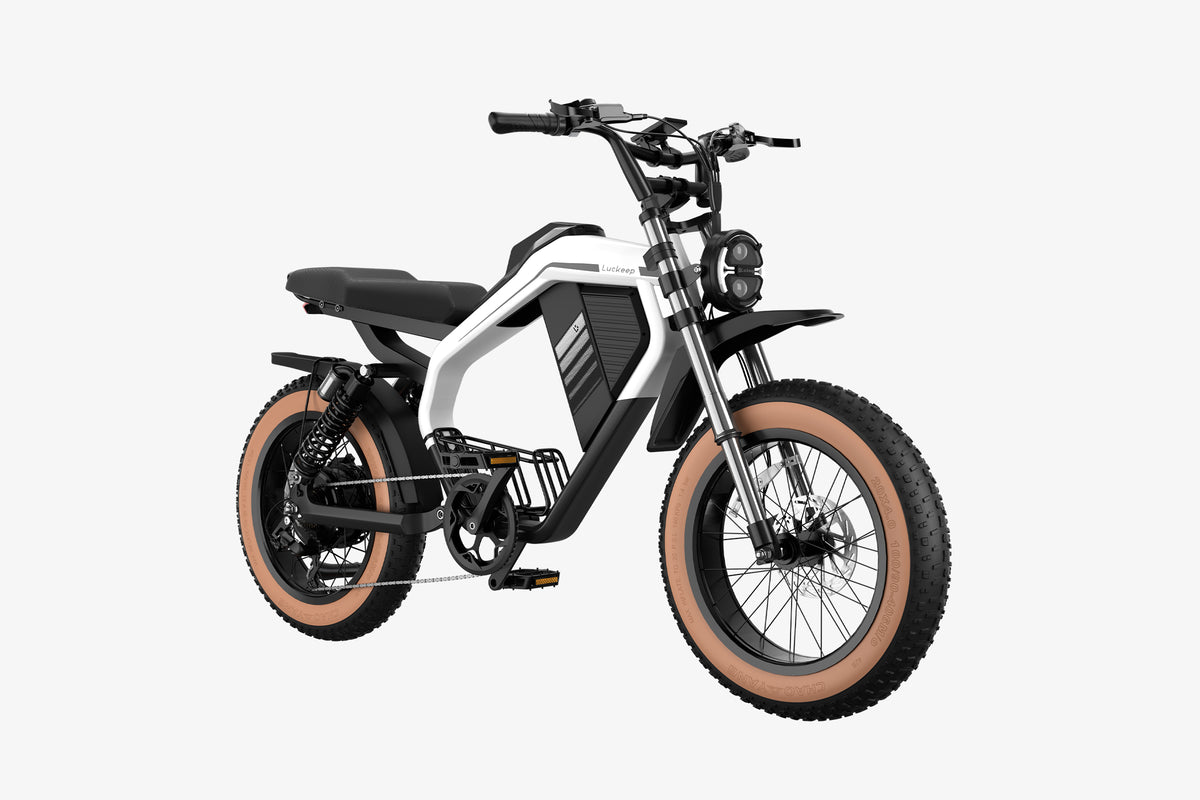 Luckeep M5 Max Electric Motorbike | Full Suspension Ebike | All Terrain